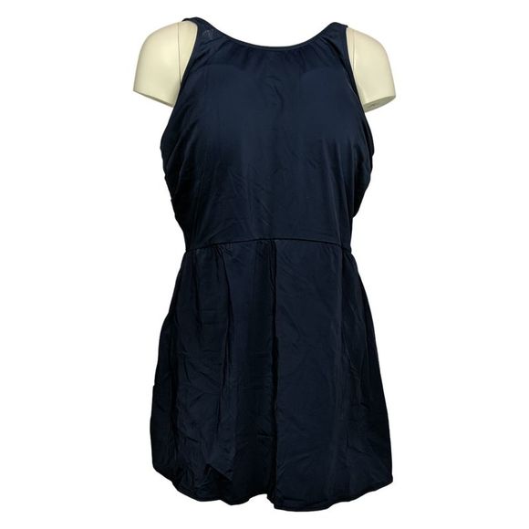 zuda | Swim | Zuda Plus Sz Swimsuit 2w Dress Hem Onepiece Swimsuit Blue ...